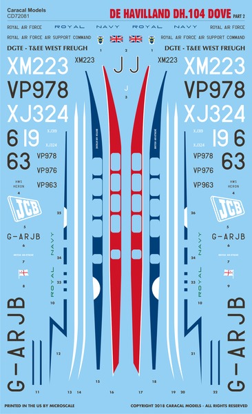 1/72 - de Havilland D.H.104 Dove/Devon by Amodel - released - Air ...